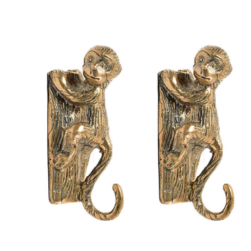 Monkey Wall Hook - Etsy