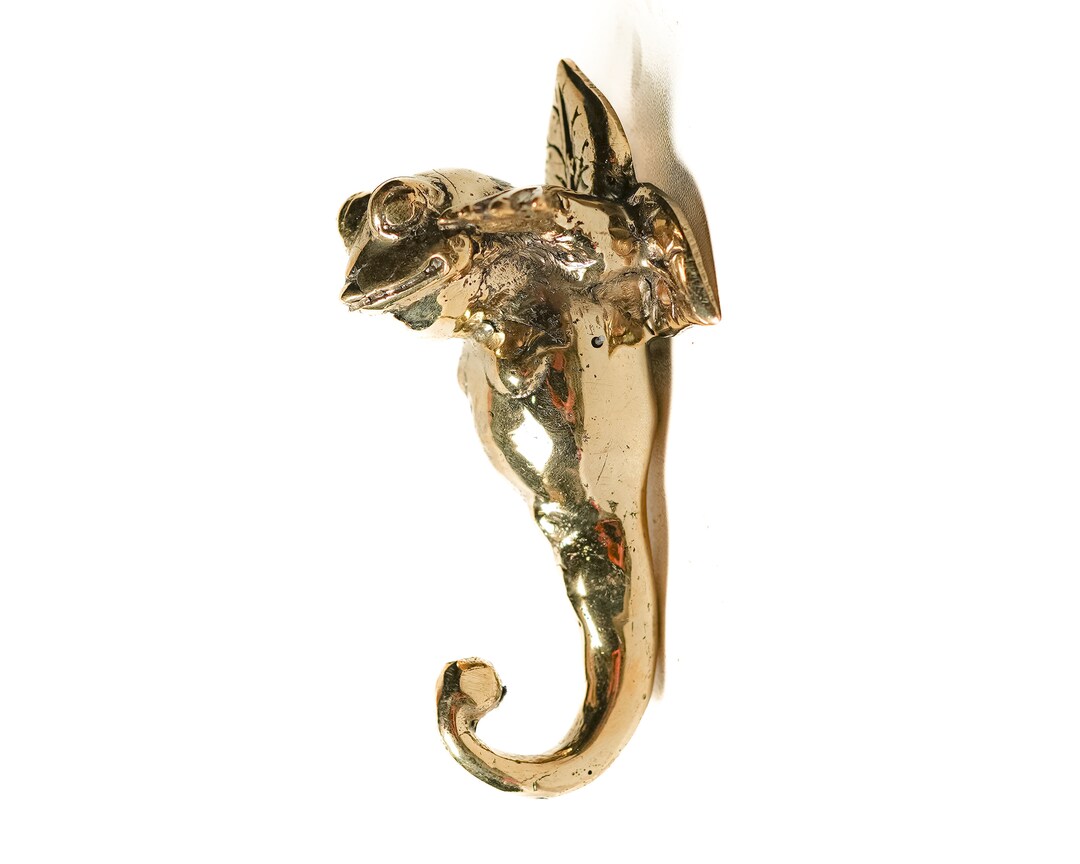 Frog Bronze Hook 4 Inch / 10 Cm, Bronze Hook, Wall Decoration, Cloth ...