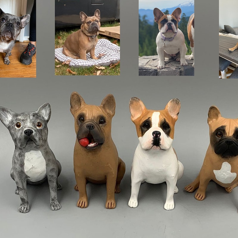 Bulldog Cake Topper - Etsy