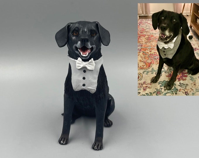 Personalized Custom Dog Wedding Cake Topper , Pet Cake Topper，pets ...