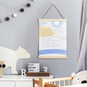 Kid's Prayer Printable, Set of 3 Poster Nursery, Angel of God, the ...