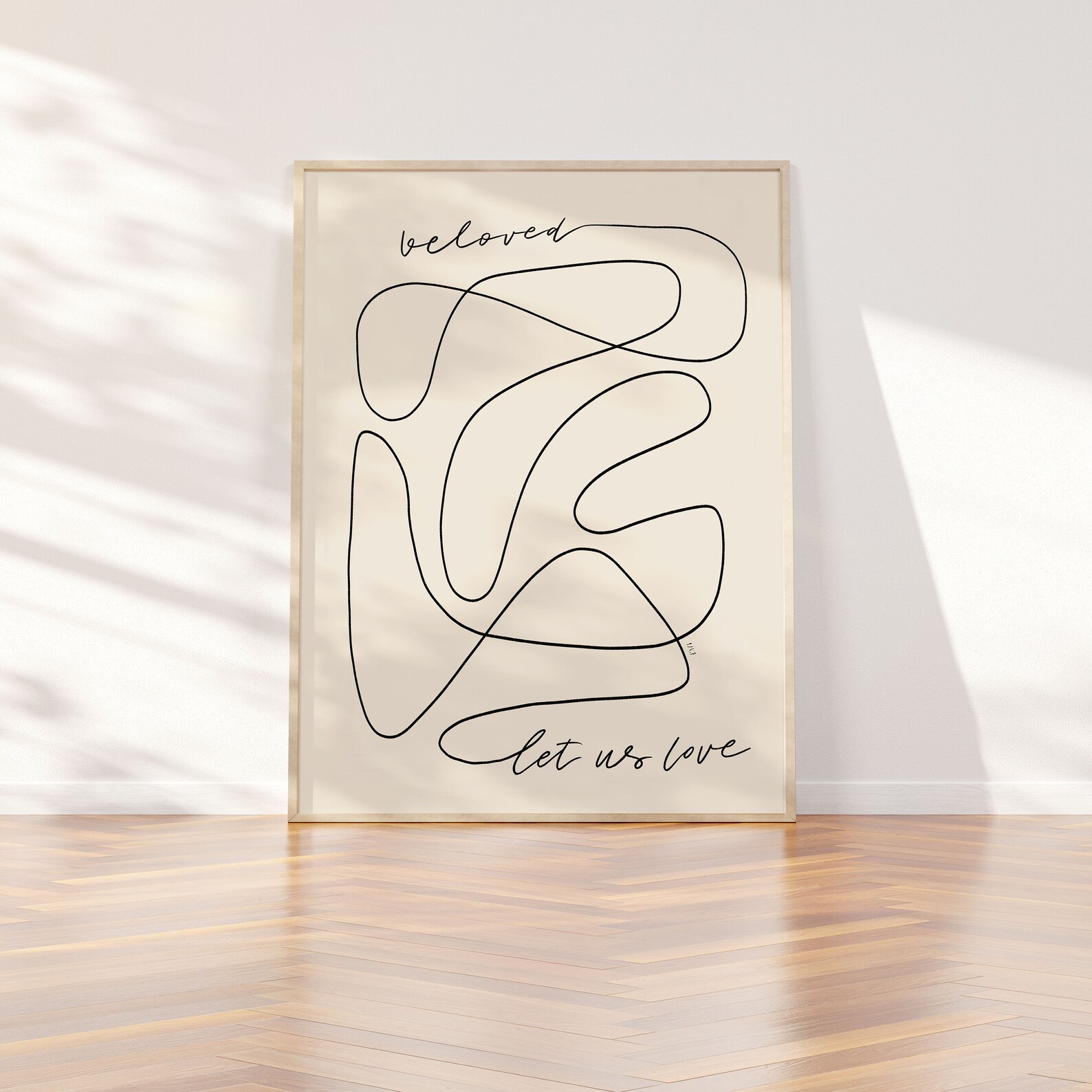 Set of 3 Modern Christian Posters, Warm Colour, Holy Family ...