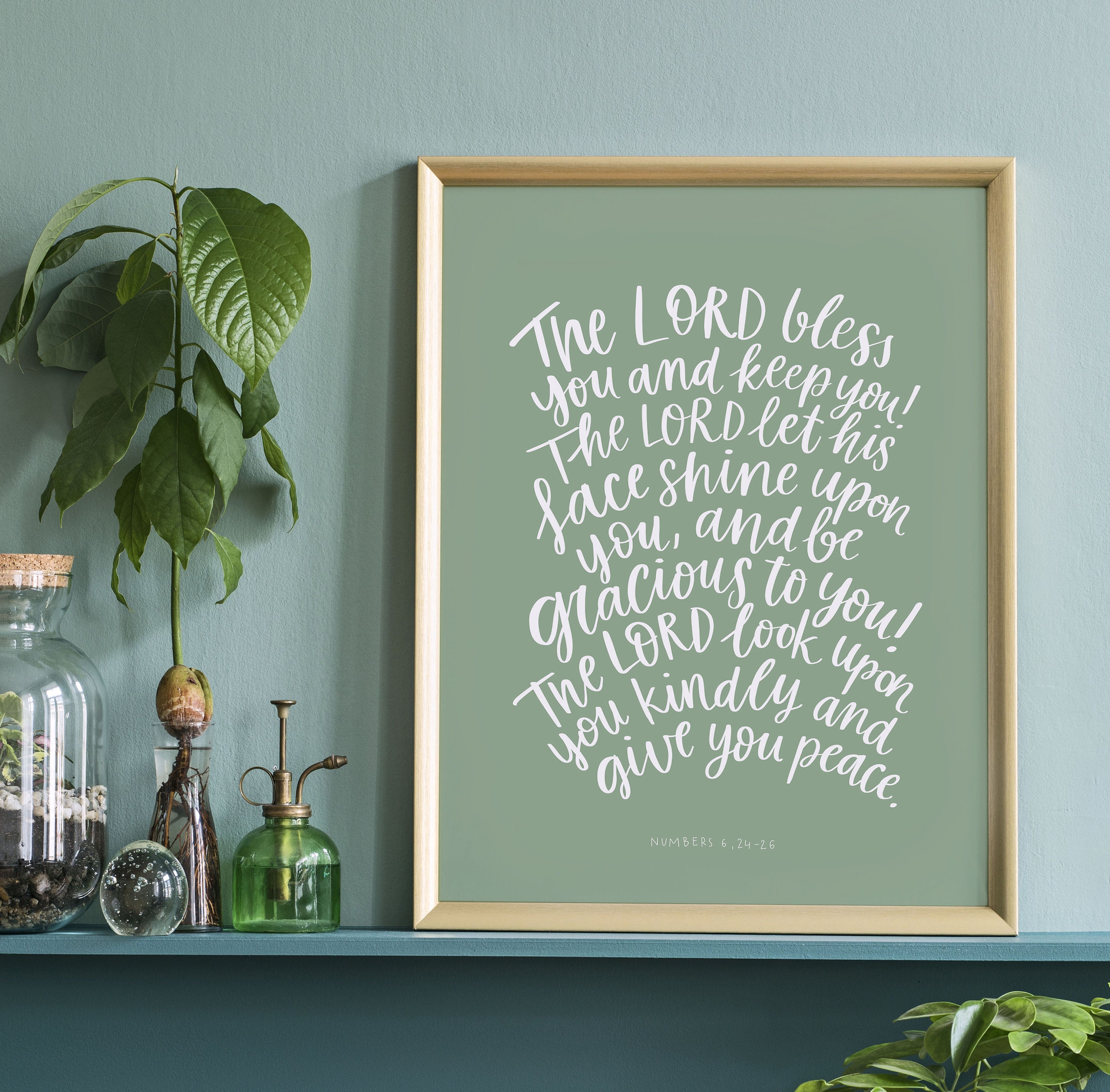 Set of 3 Christian Posters, Pastel Colors, Holy Spirit Poster, Blessing ...