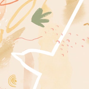 Set of 2 Beige Christian Posters, Holy Spirit Digital Wall Art, Where ...