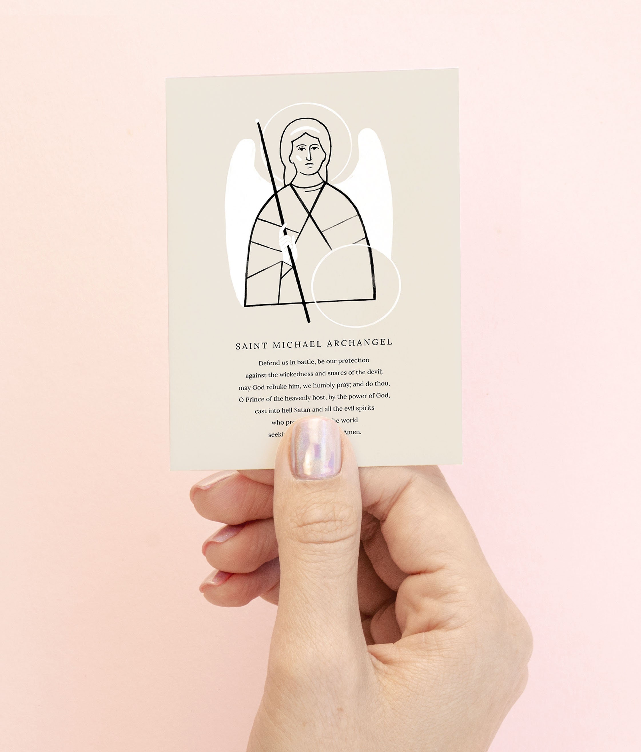 Saint Michael the Archangel Prayer Printable, Catholic Wall Art, St ...