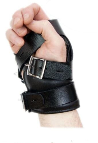 Heavy Duty Real Leather Bondage Wrist Suspension Cuffs Made to Measure ...