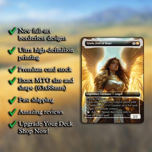 Giada, Font of Hope MTG Proxy Full Art Frame Custom Game Card for ...