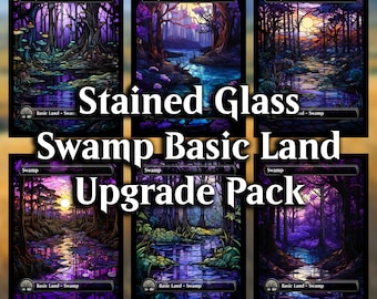 1x Swamp 1 Extended Textless Full Art Custom Altered Basic Land MTG - Etsy