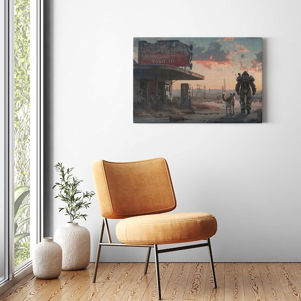 Fallout Custom Canvas - Etsy