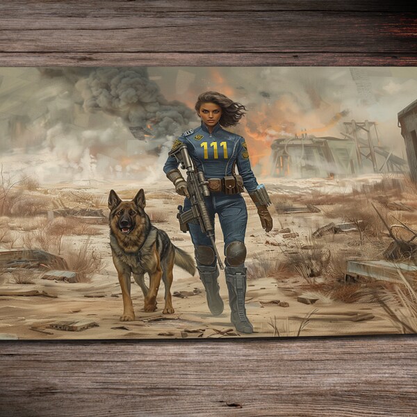 Mtg Fallout Play Mat - Etsy
