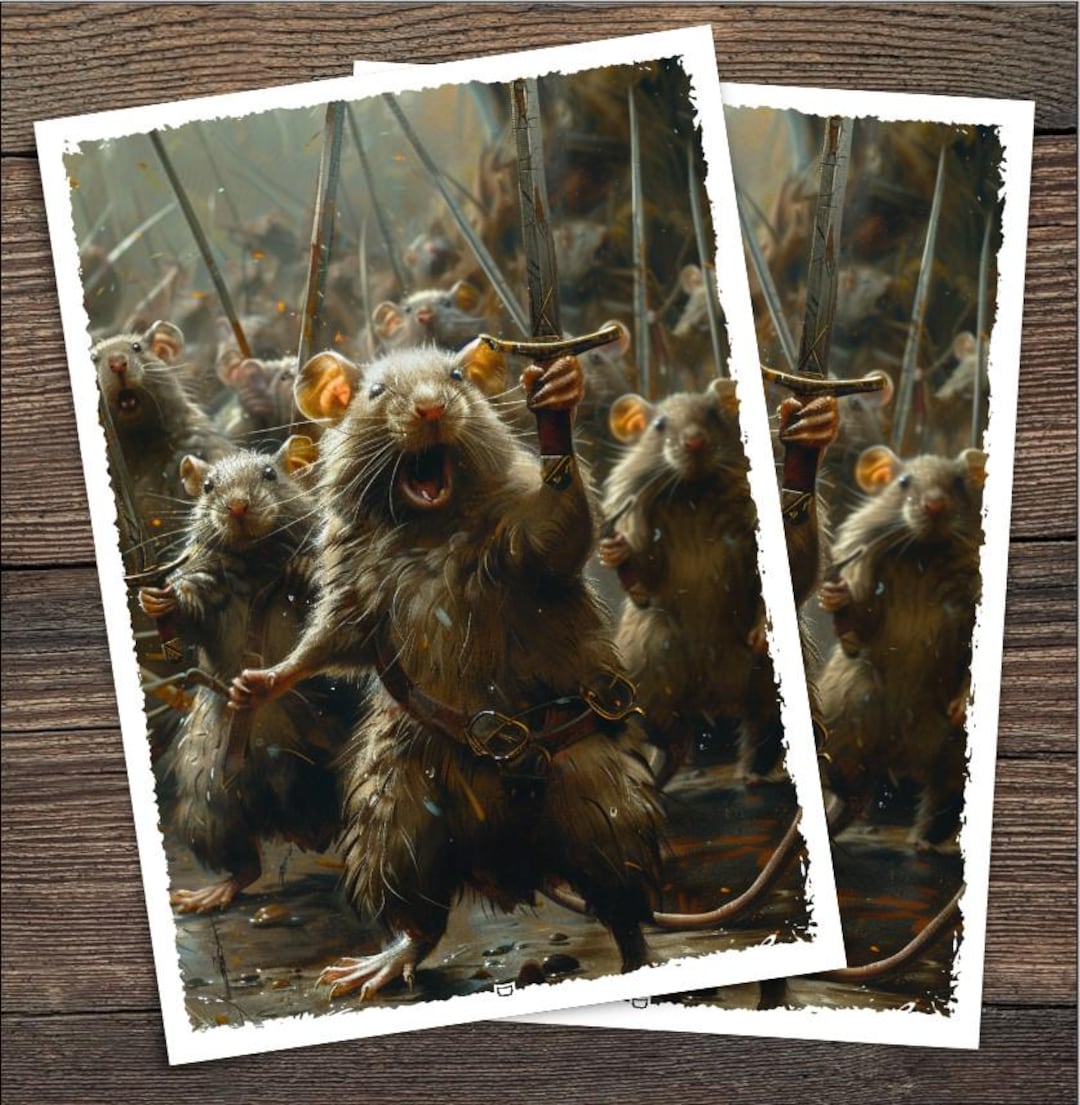 Rat Colony 100pk Custom Art Sleeves for MTG Commander Perfect for ...