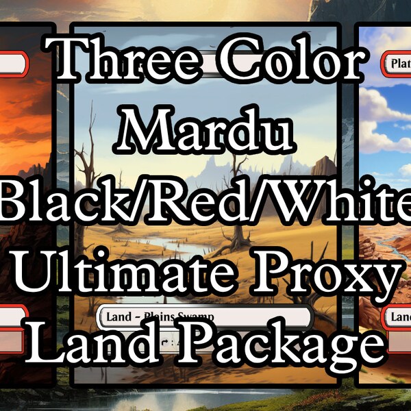 Mtg Proxy Lands - Etsy Australia