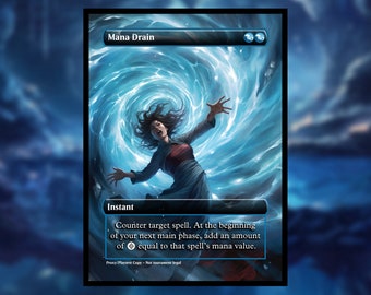 Mana Drain Magic Proxy - Etsy