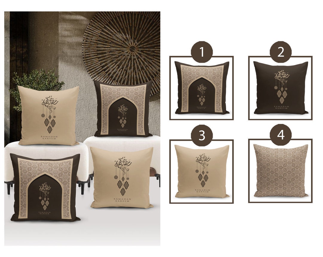 Ramadan Kareem: Handmade Islamic Pillow Covers With Stunning Arabic ...