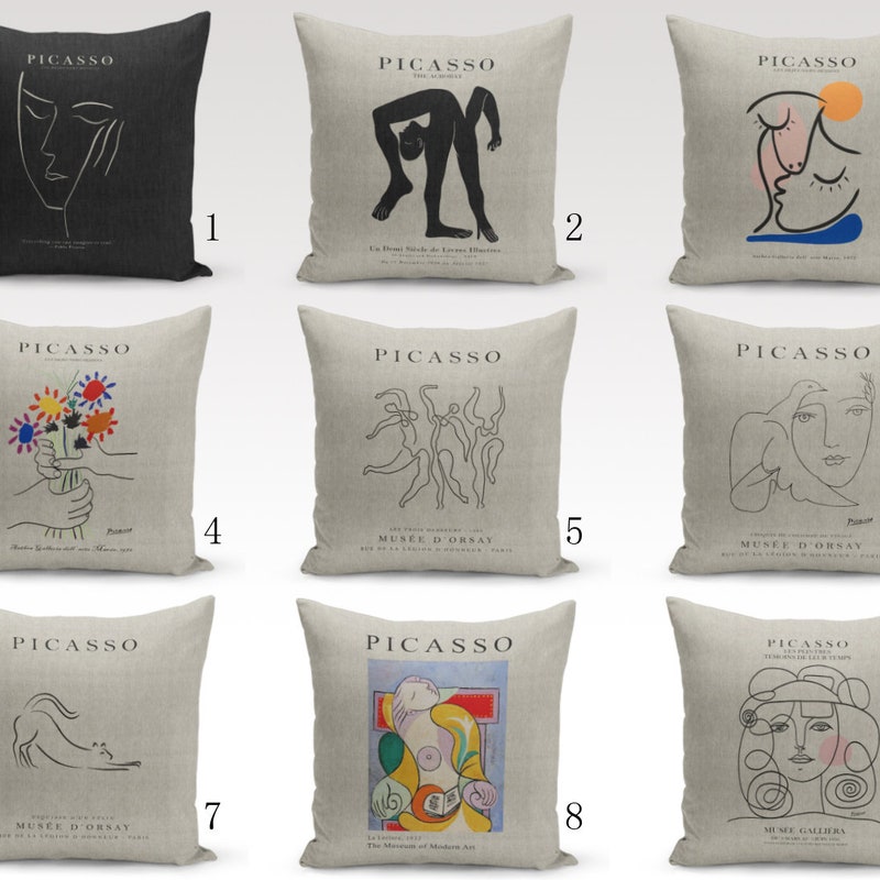 Picasso Pillow - Etsy Australia