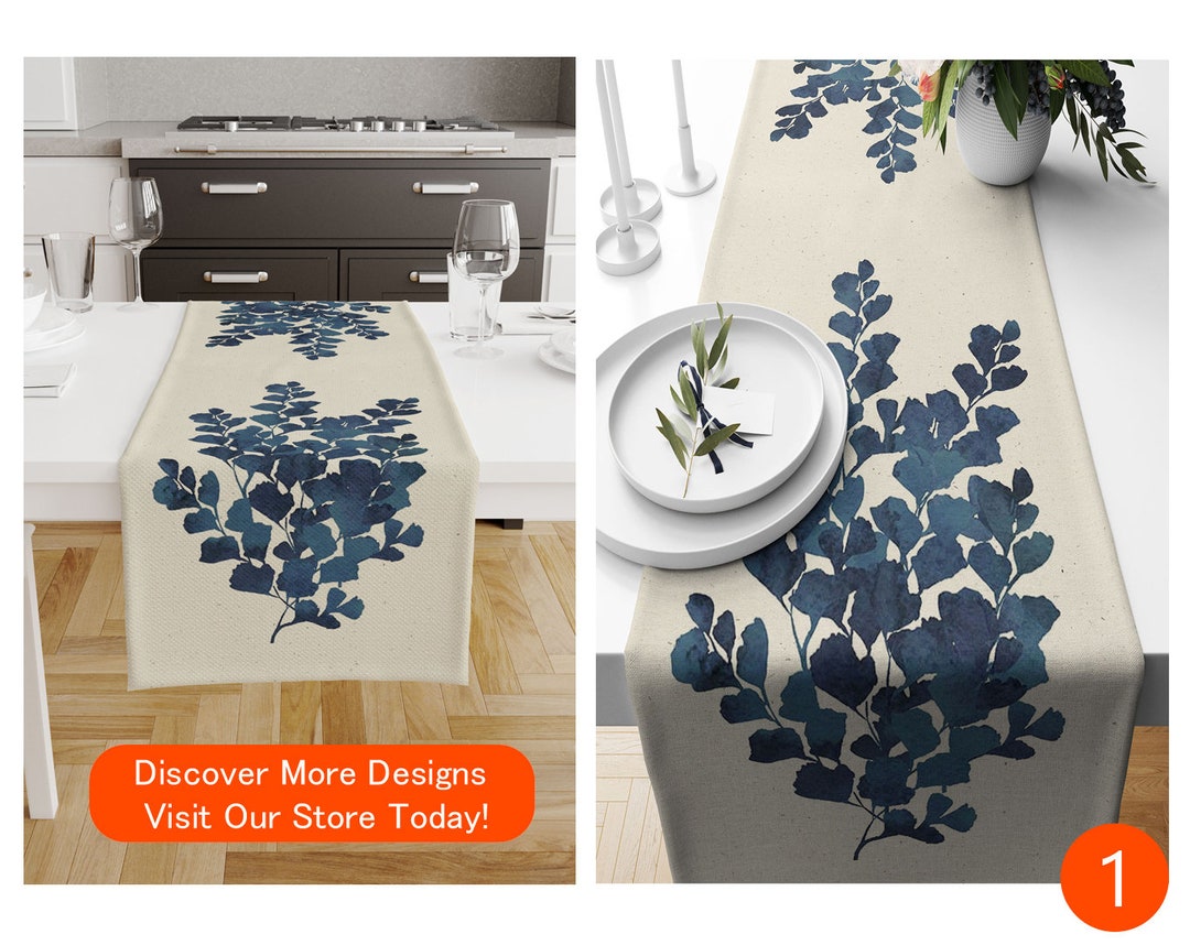 Lavender Table Runner All Flower Table Cloth New Home Gift Decorative ...