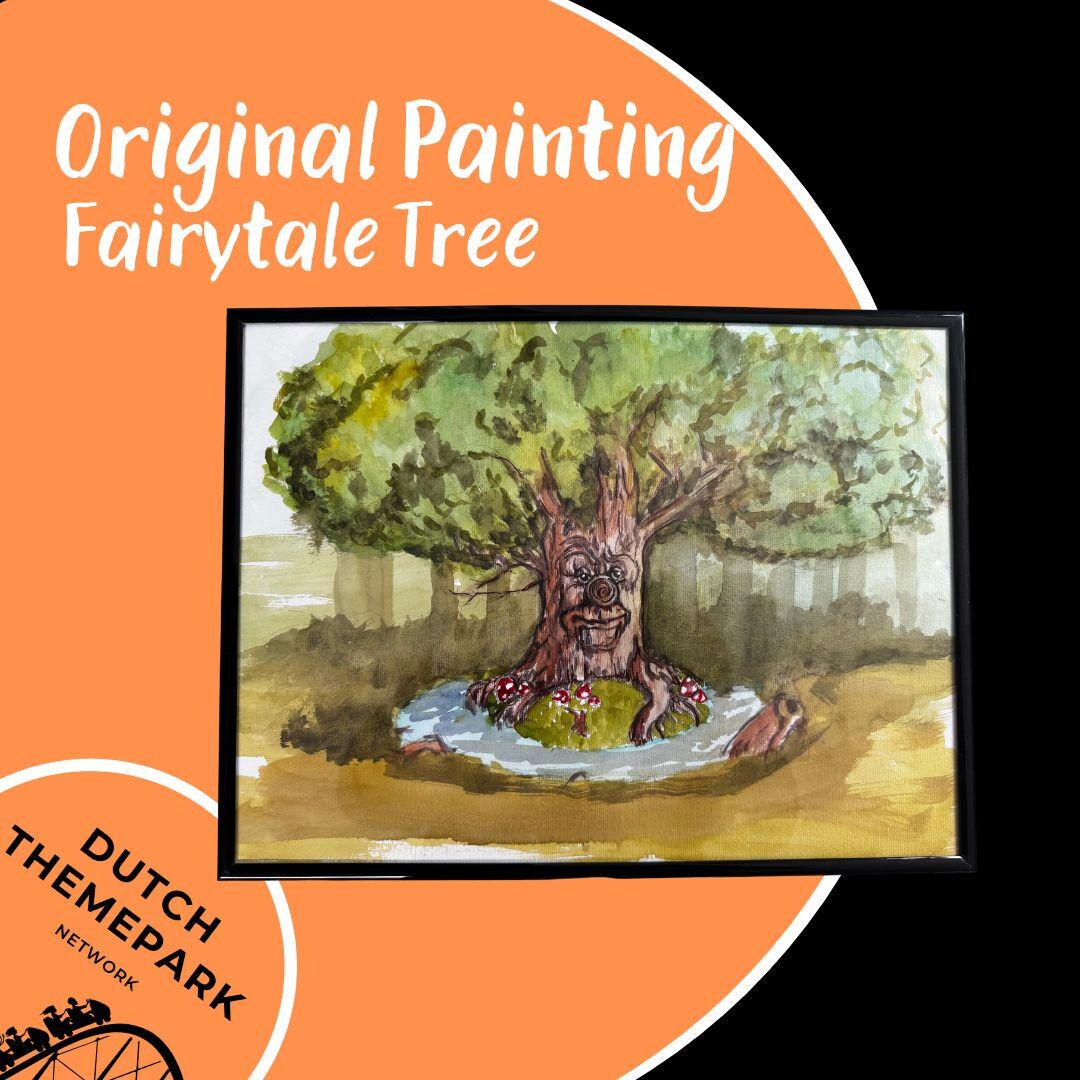 The Talking Tree – Original Watercolor Painting Inspired by the ...