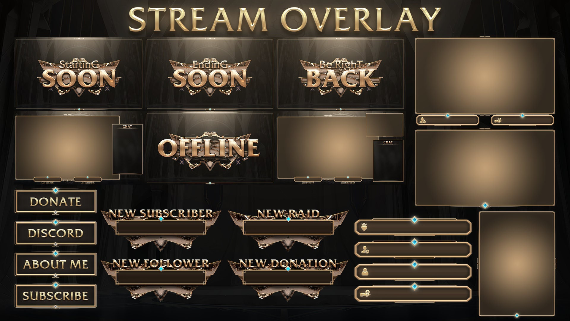ANIMATED League of Legends Overlay | Prestige Lol Twitch Overlay | Lol ...