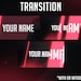 Animated Red Overlay Package | Red Twitch Overlay Pack | Scenes ...