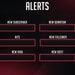 Animated Red Overlay Package | Red Twitch Overlay Pack | Scenes ...