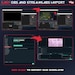 ANIMATED Valorant Stream Overlay | Valorant Live Stream Pack | Red ...