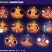 ANIMATED Halloween Stream Overlay | Animated Pumpkin Twitch Overlay ...