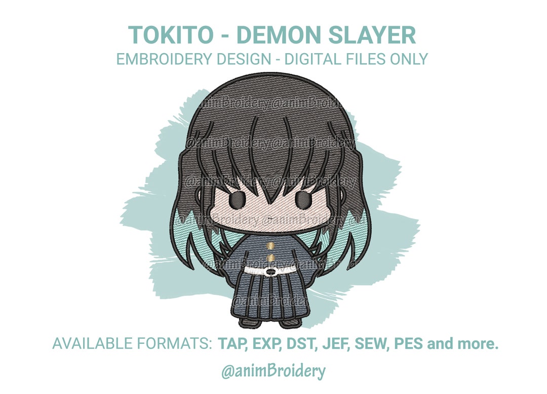 Mist Anime Fan Art Embroidery, Instant Download, Anime Embroidery ...