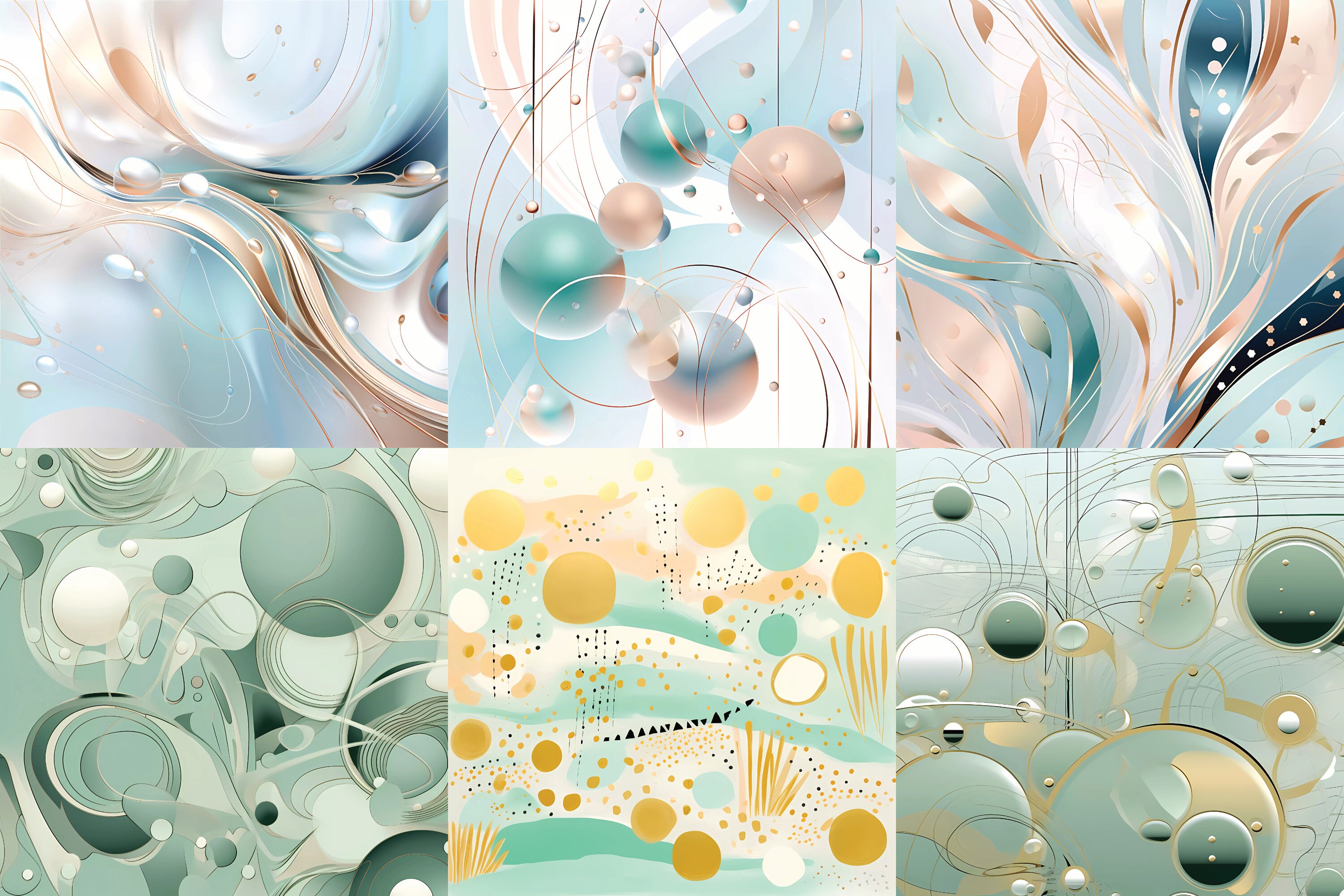 Abstract Pastel Background Printable Digital Papers. Ideal for Posters ...