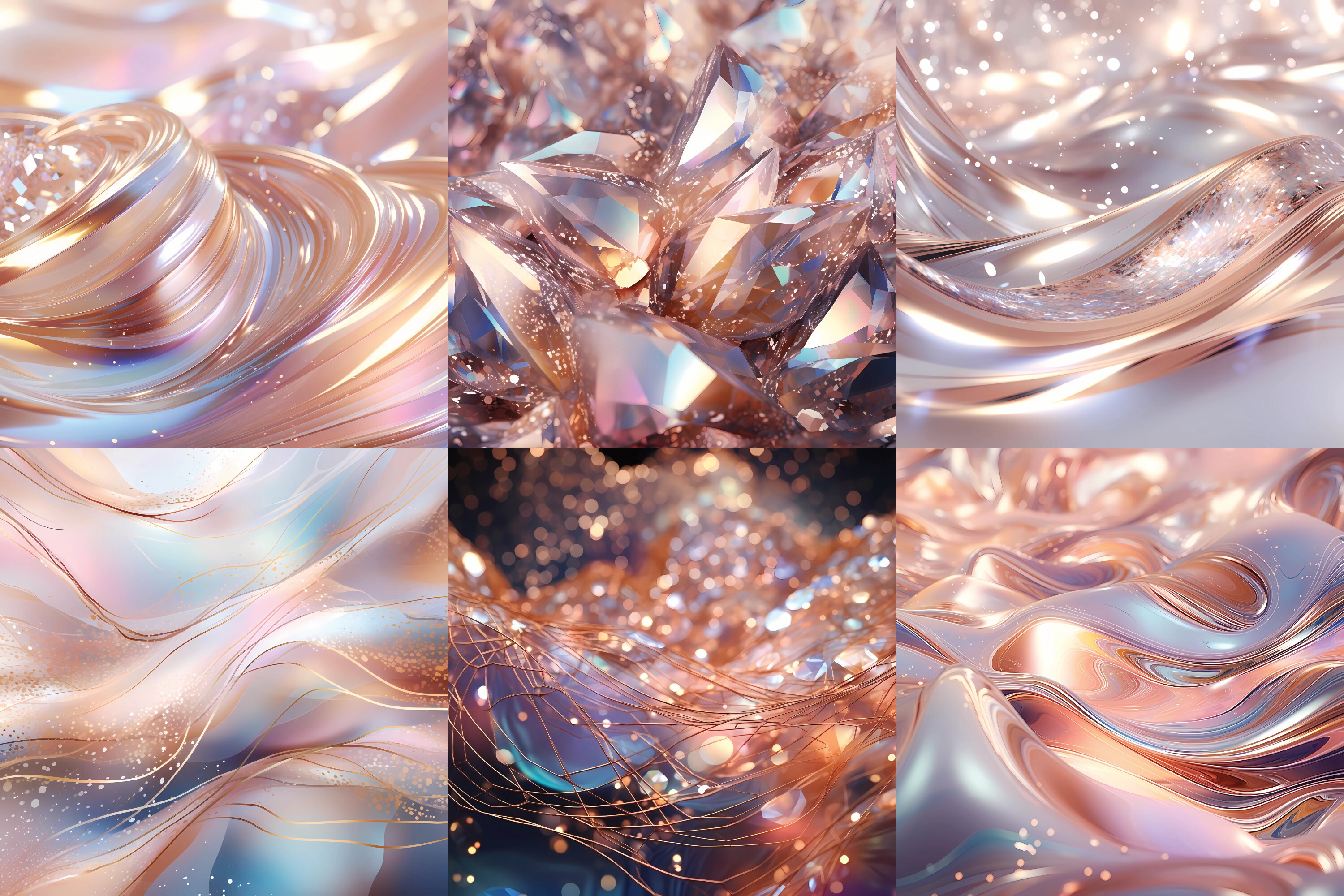 Luxurious Rose Gold Background Printable Digital Papers. Ideal for ...