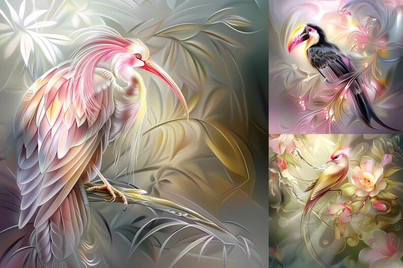 Night Safari Wild Animals Printable Digital Paper Downloads for ...