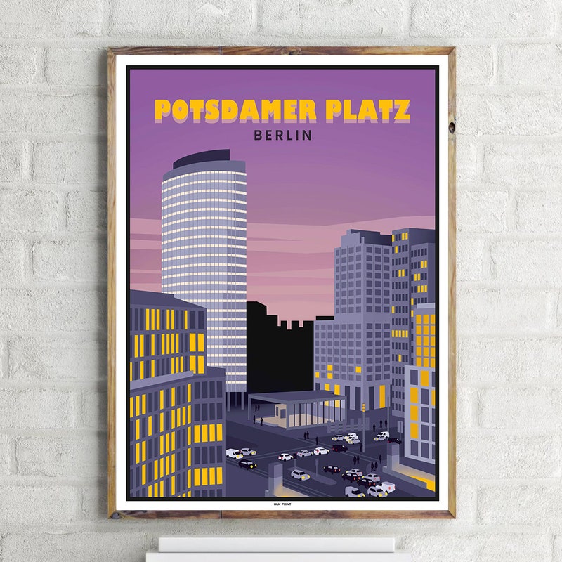 Potsdamer platz poster - Etsy.de