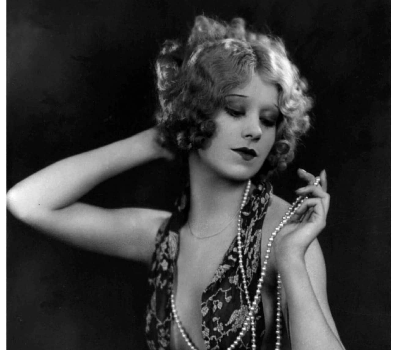1920's Era Ziegfeld Follies Actress Black and White Print - Etsy