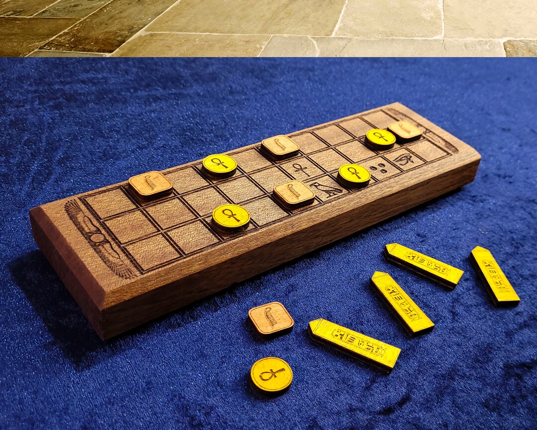 Senet Ancient Egyptian Board Game Historic Games. - Etsy