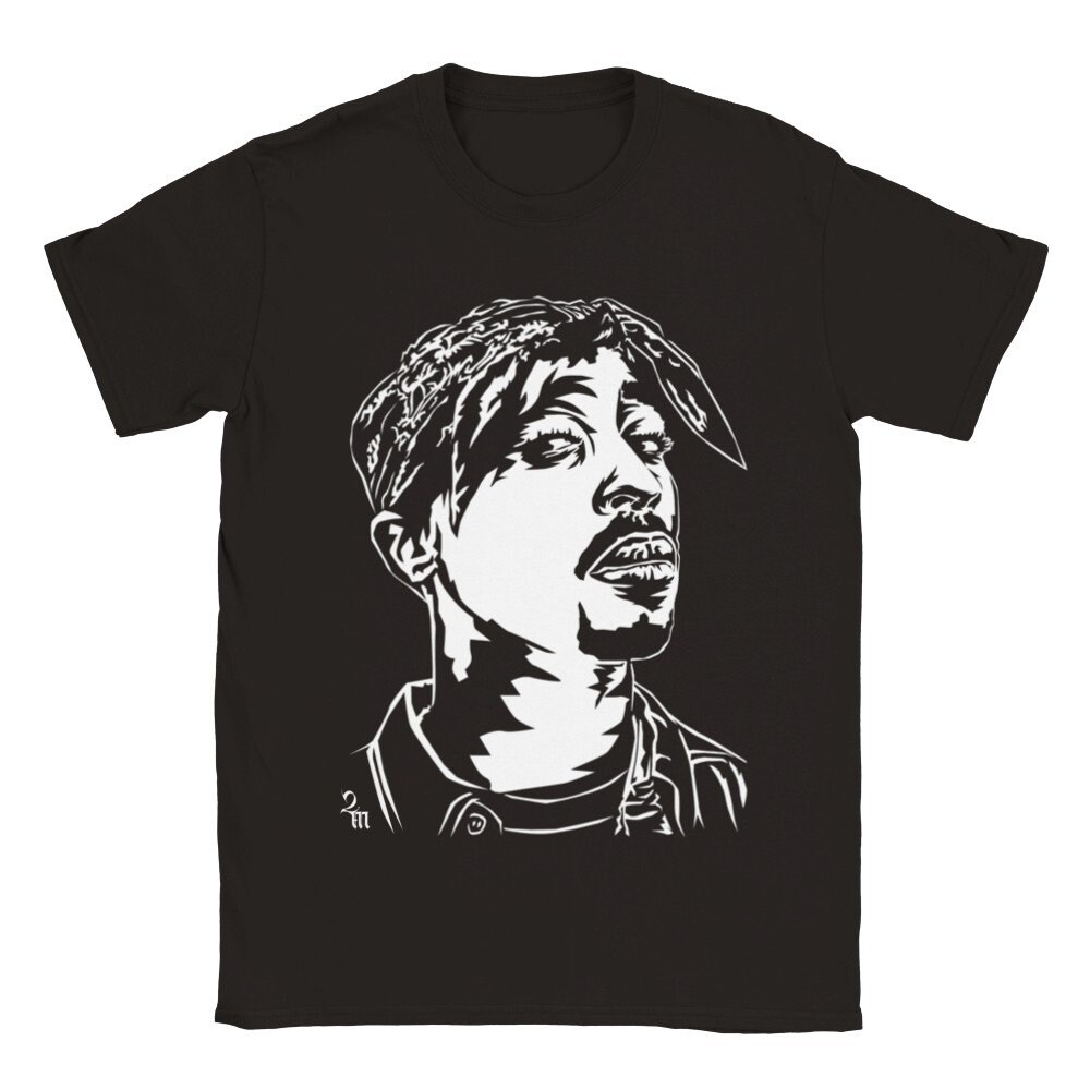 2pac - Man T-shirt 2M Artwork - Etsy