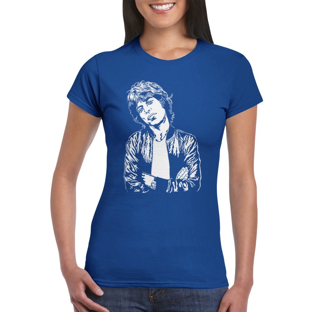 Mick Jagger Woman T-shirt Original Design - Etsy