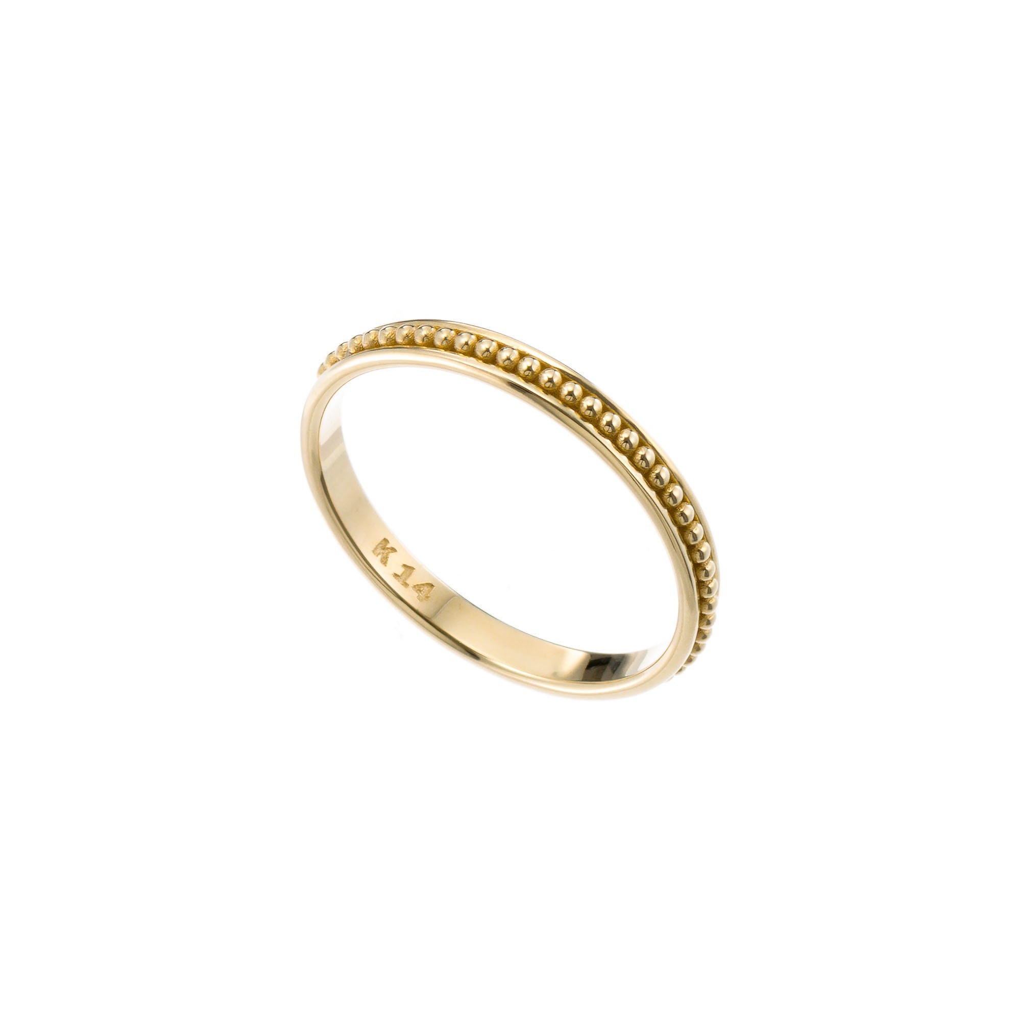 Eternity Gold Granulation Ring - Etsy