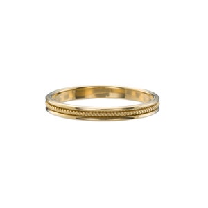 Eternity Gold Rope Ring - Etsy