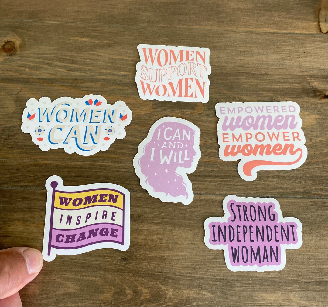 Women Empowerment Bundle of Vinyl Stickers / Women Can Do It Sticker ...