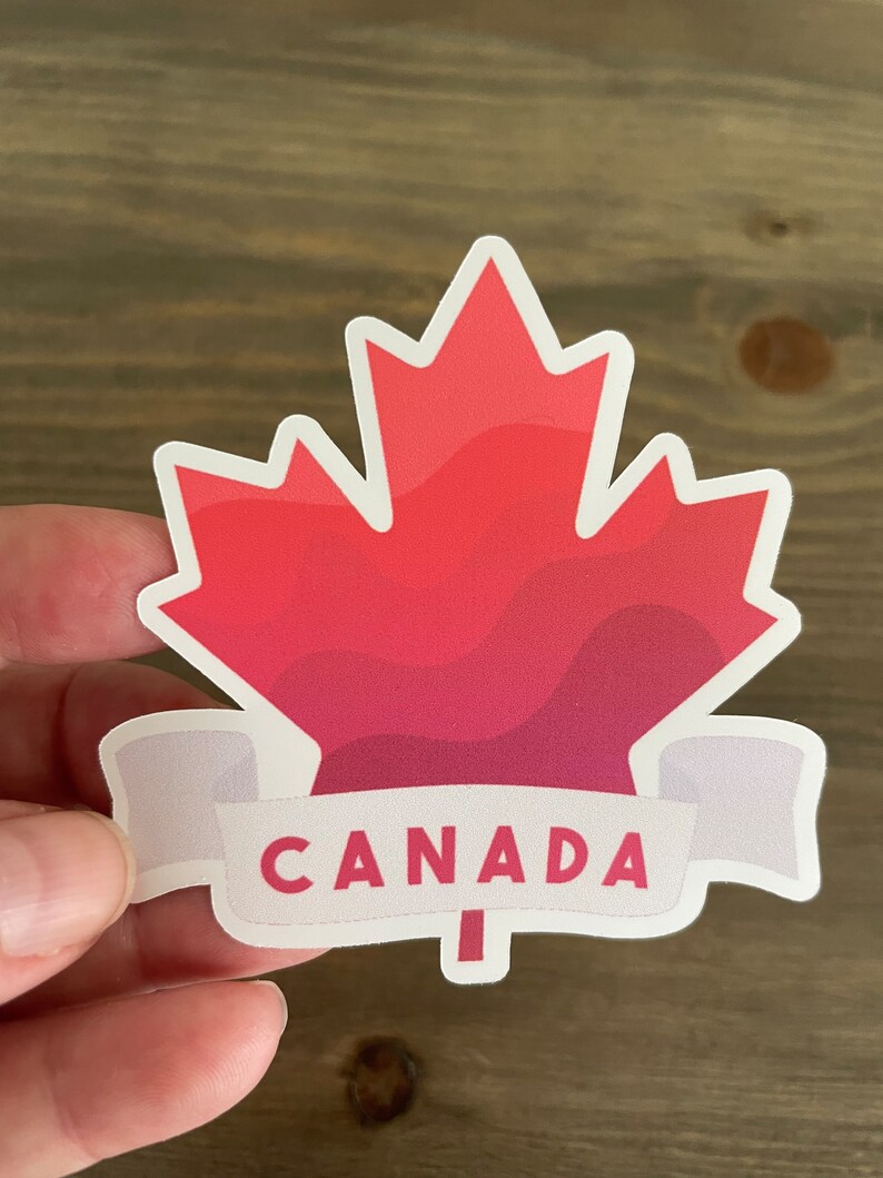 Canada Sticker Bundle / Maple Leaf / Canadian Flag - Etsy Canada