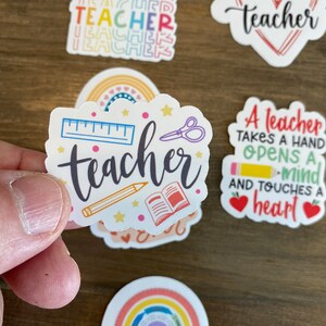 Teacher Appreciation Sticker Bundle / Bundle of Stickers / Educator ...