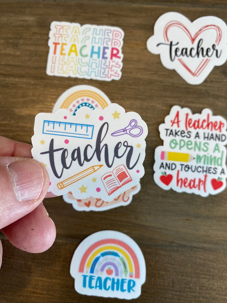 Teacher Appreciation Sticker Bundle / Bundle of Stickers / - Etsy