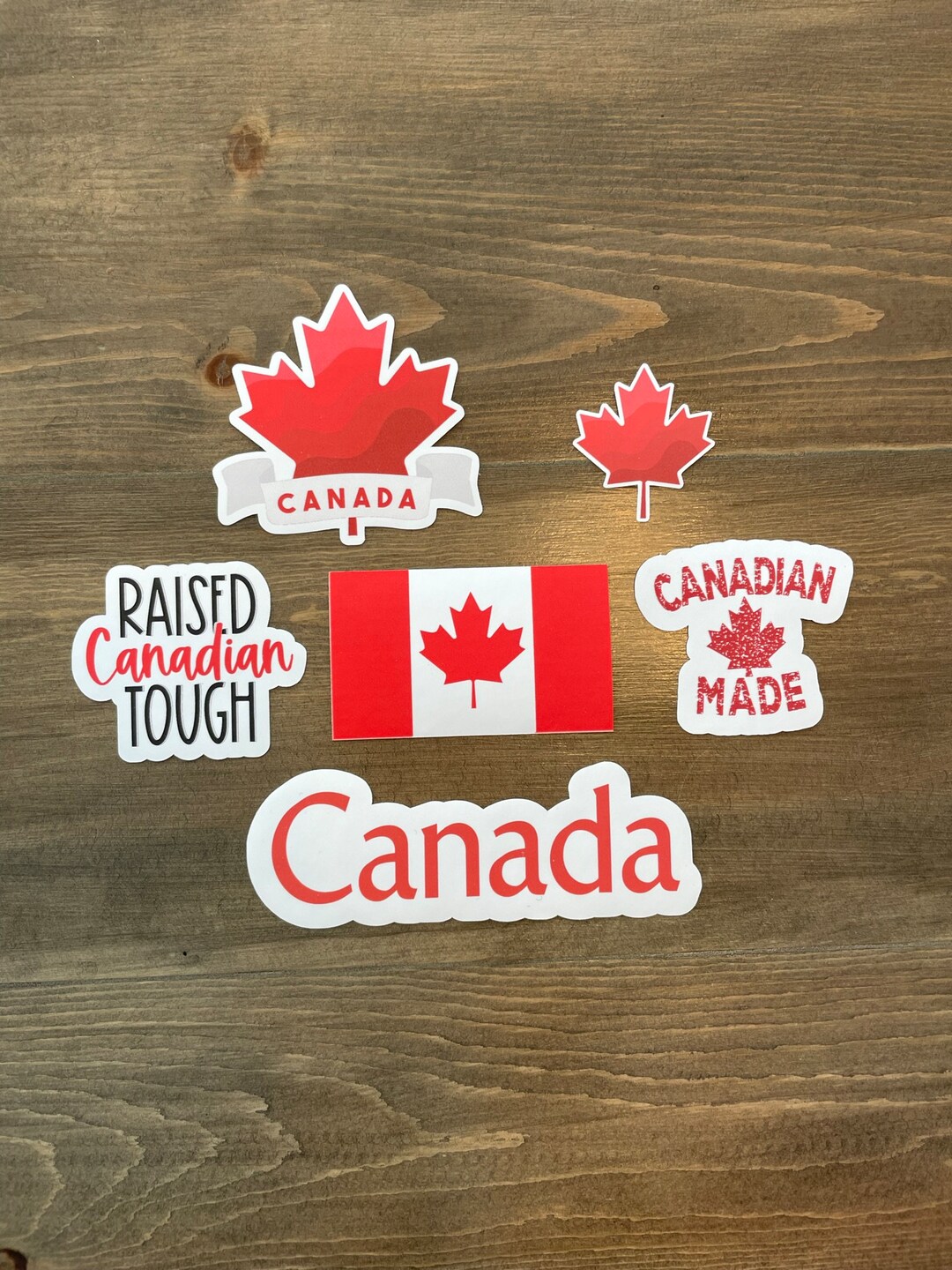 Canada Sticker Bundle / Maple Leaf / Canadian Flag - Etsy Canada