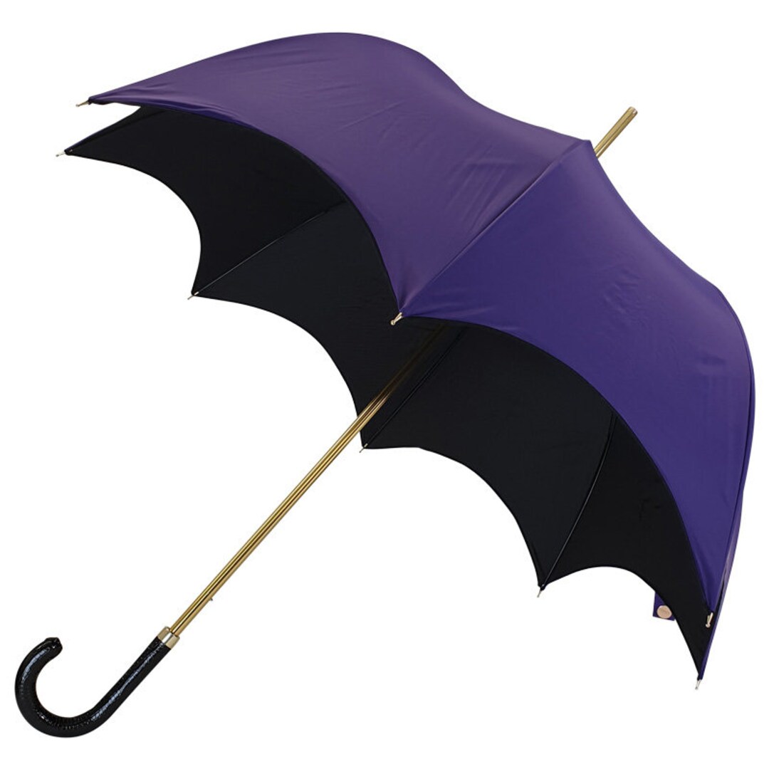 Purple and Black Gothic Umbrella DRUSILLA - Etsy