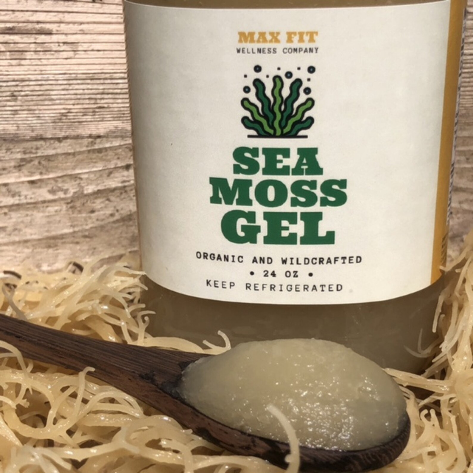 Organic Pure Sea Moss Gel Wildcrafted Irish Seaweed Moss - Etsy