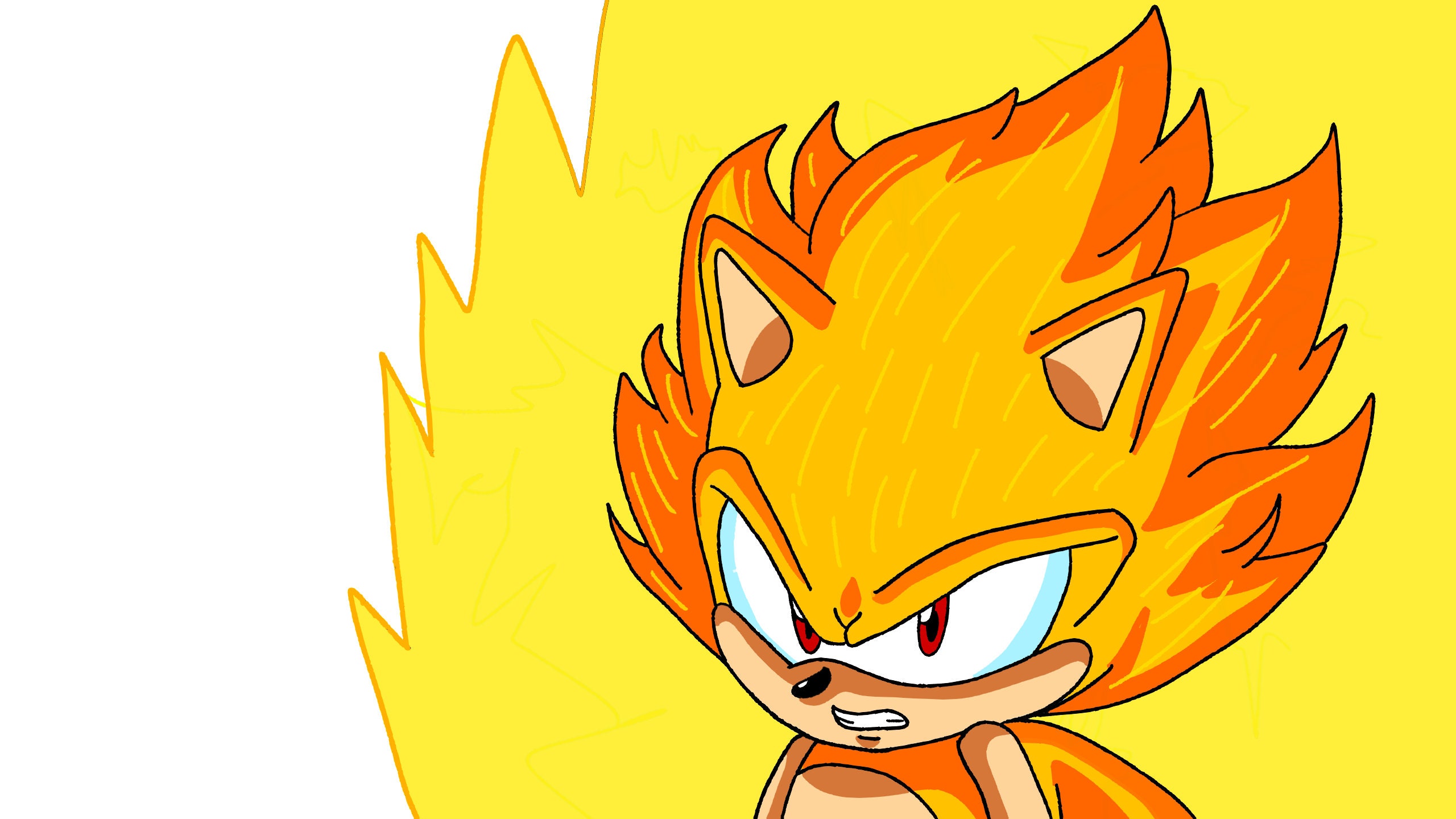 Super Sonic Powerful PNG - Etsy