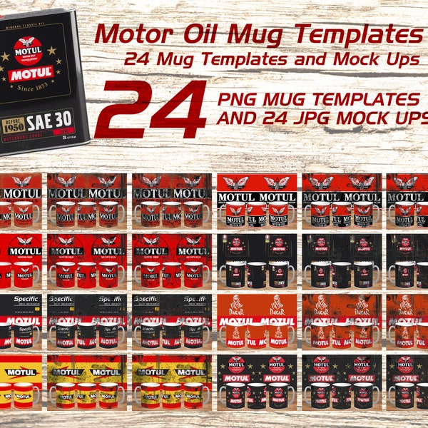 Motor Oil Can Labels - Etsy