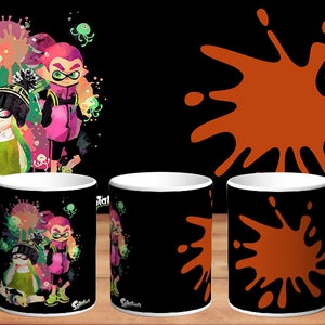 Splatoon Pack 10 Mug Templates PSD and Mock Ups - Etsy