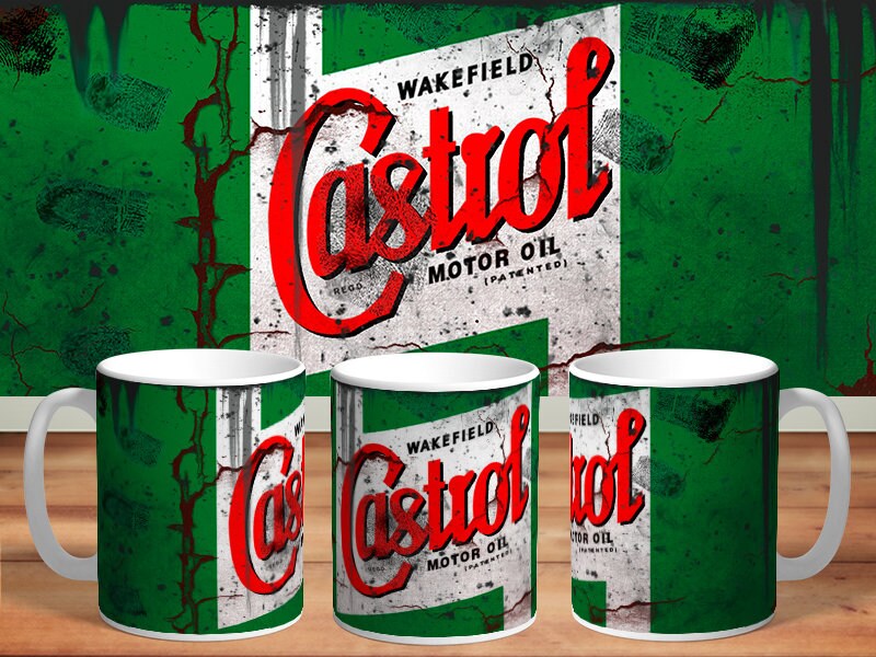 Unwash Castrol Cans 6 Mug Templates and Mock Ups - Etsy UK