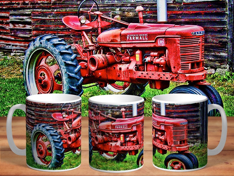 IH Collection Mugs IH Fiat Ford Farmall 43 Mugs Templates and Mock Ups ...