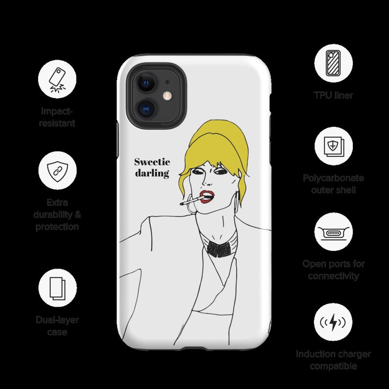 Patsy Stone From Absolutely Fabulous, Sweetie Darling, Tough Case for ...